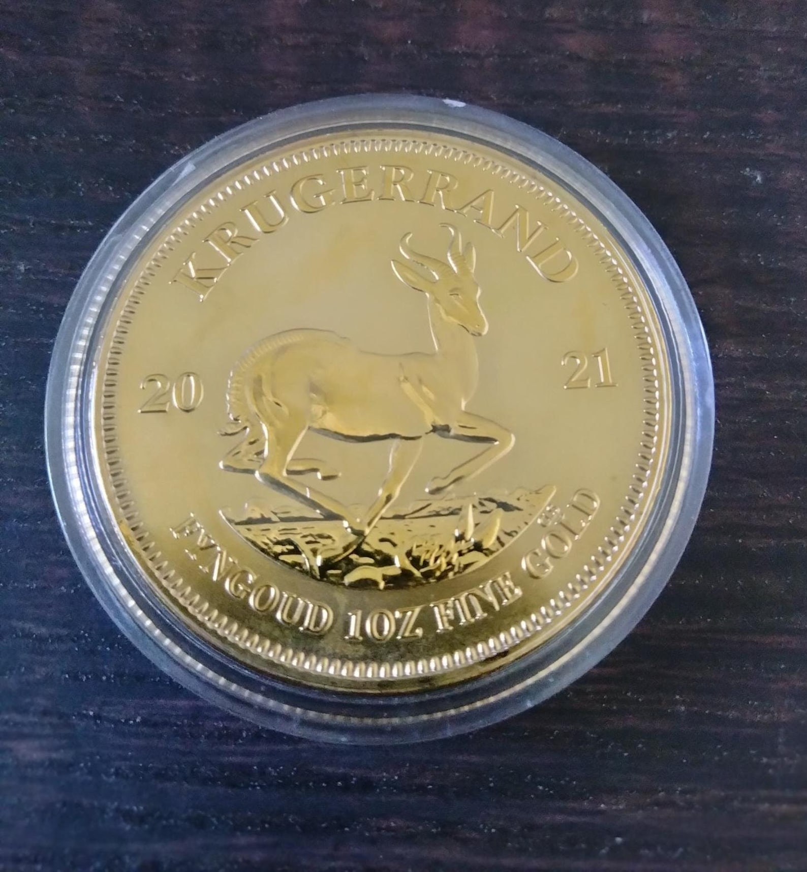 Stunning *2021* Krugerrand - Gold Plated / South Africa Coin - Etsy