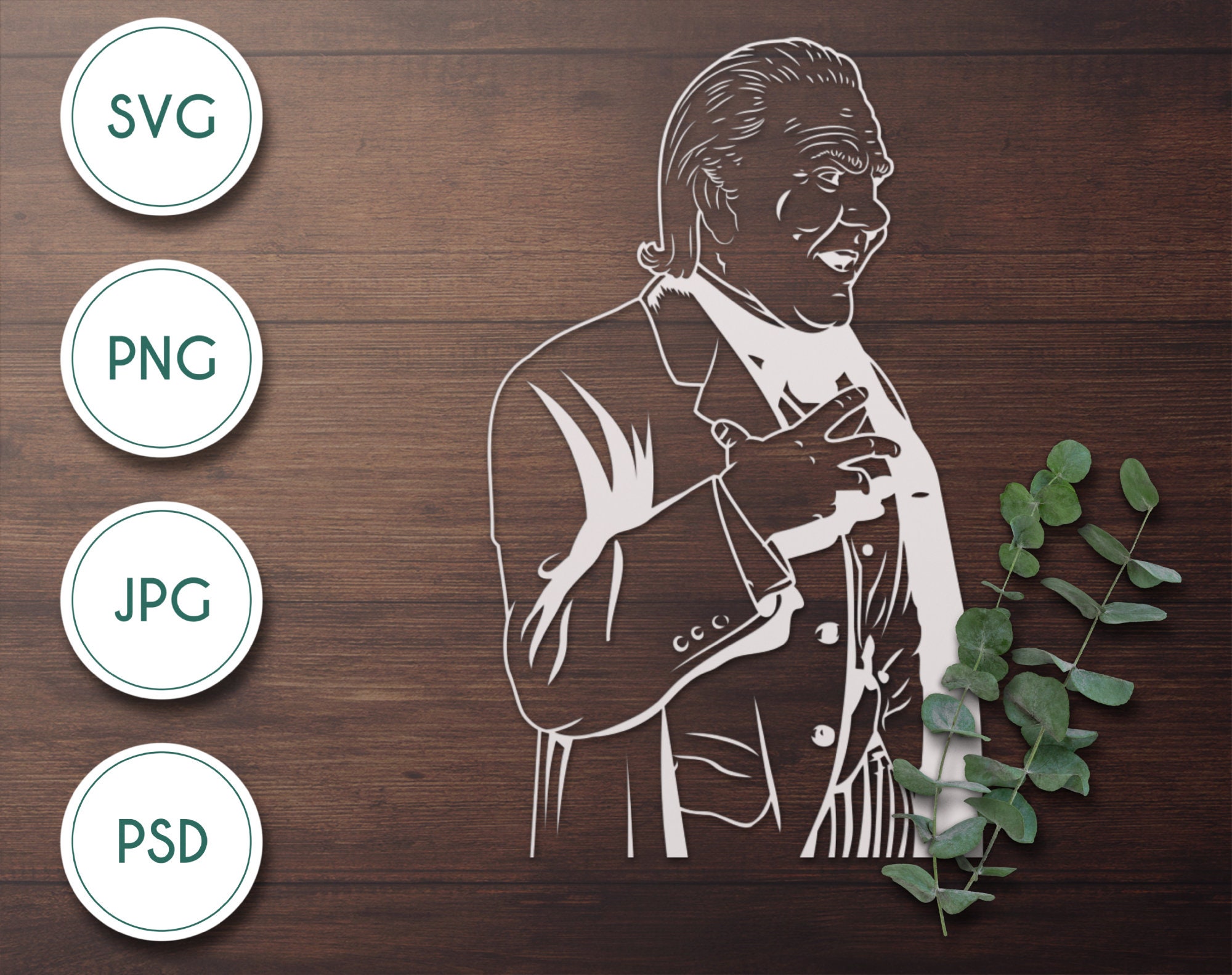 The Wizard Frank Morgan Line Art - the Wizard of Oz Inspired SVG ...