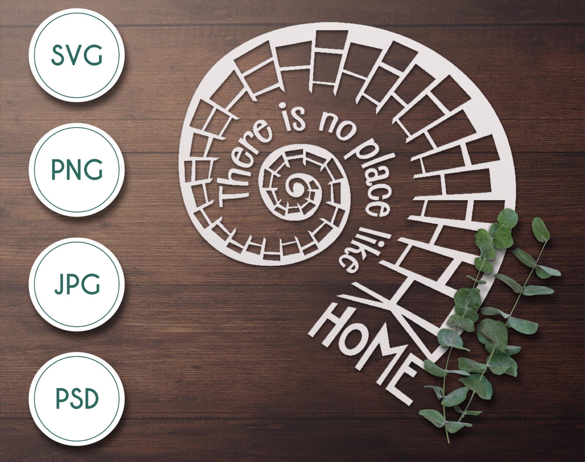 There's No Place Like Home Yellow Brick Road Line Art - Etsy