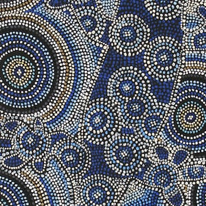 Aboriginal Gecko Dot Dreaming Framed Art Print - Etsy Australia