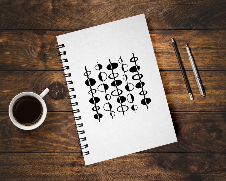 Mid-century Modern Design SVG Bundle Atomic Design SVG - Etsy