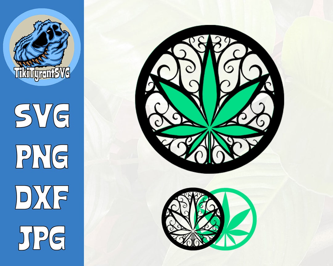 Marijuana Leaf SVG Cannabis Leaf SVG - Etsy