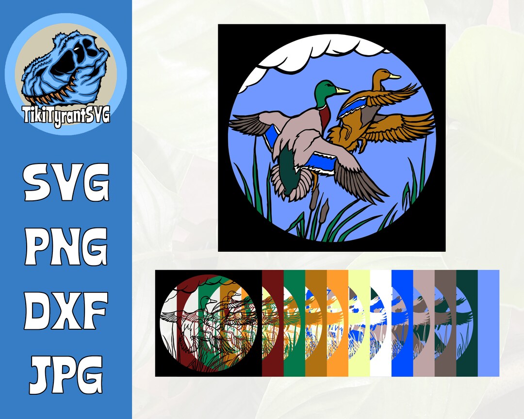 Mallard Duck SVG - Duck Hunting SVG - Animal SVG File - Duck Hunting ...