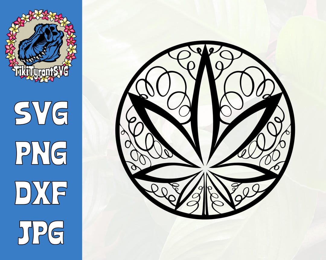 Marijuana Leaf SVG Cannabis Leaf SVG Marijuana Silhouette 420 SVG File ...