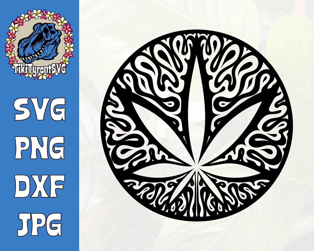 Marijuana Leaf SVG Cannabis Leaf SVG Marijuana Silhouette 420 SVG File ...
