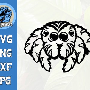 Cute Jumping Spider SVG - T-shirt Design - Etsy