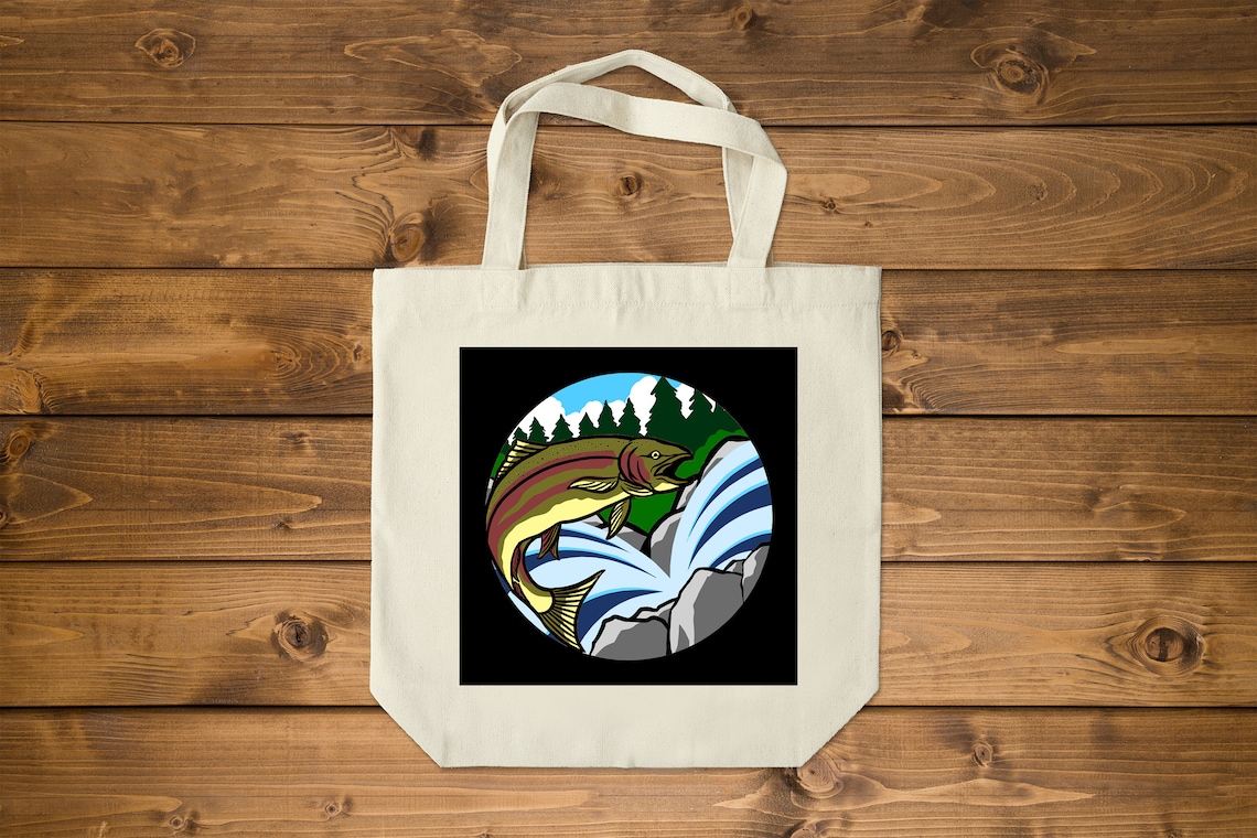 Steelhead Trout SVG Trout Fish SVG File for Cricut Fishing SVG Bundle ...