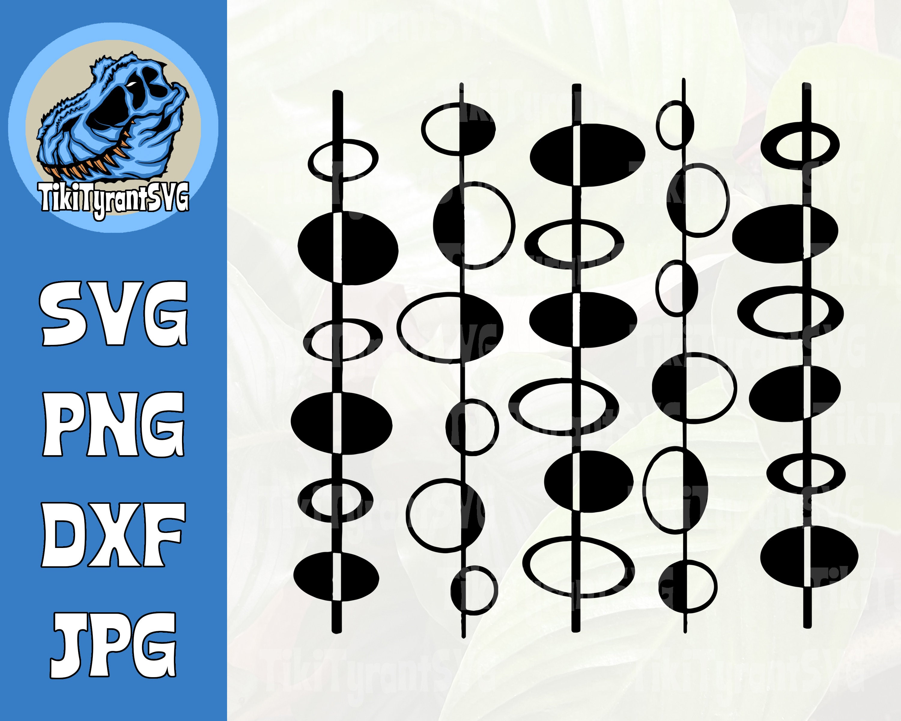 Mid-century Modern Design SVG Bundle Atomic Design SVG - Etsy