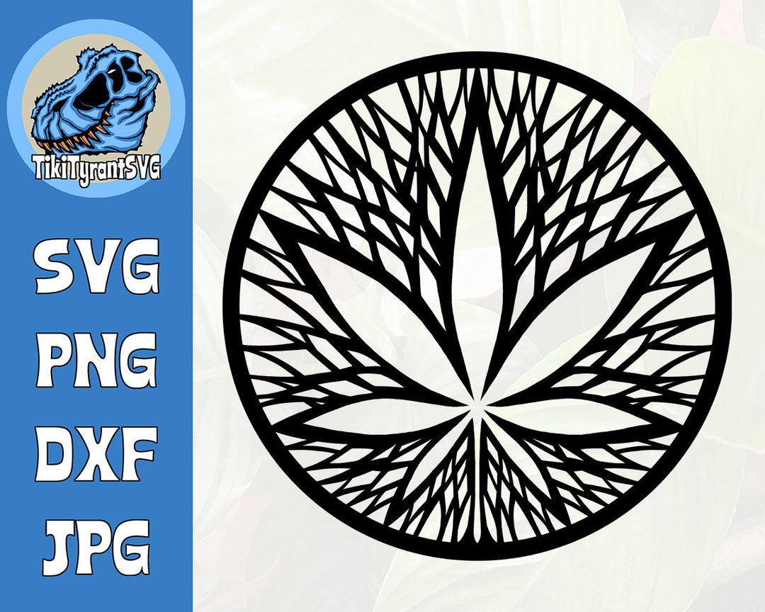 Marijuana Leaf SVG Cannabis Leaf SVG Marijuana Silhouette 420 SVG File ...
