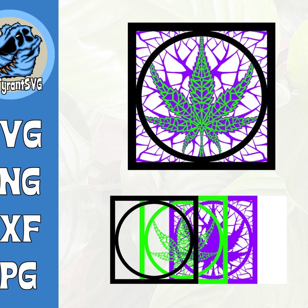 Weed Leaf Svg - Etsy