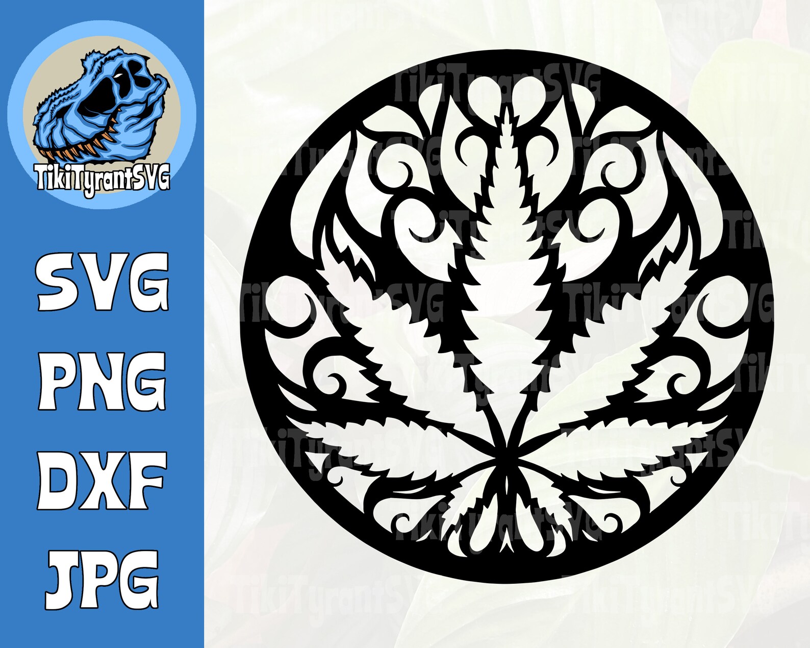 Marijuana Leaf SVG Cannabis Leaf SVG Marijuana Silhouette 420 SVG File ...