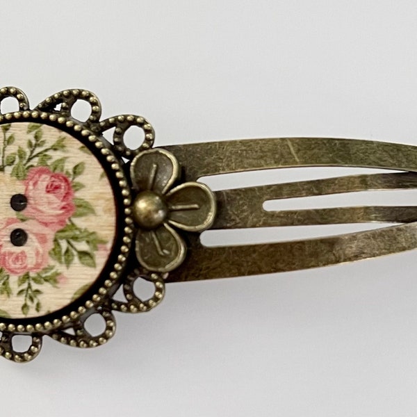 Copper Hair Clip - Etsy