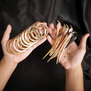 Buffalo Horn Ouroboros Shawl Pin for Women Celtic Knot Inspired Unique ...