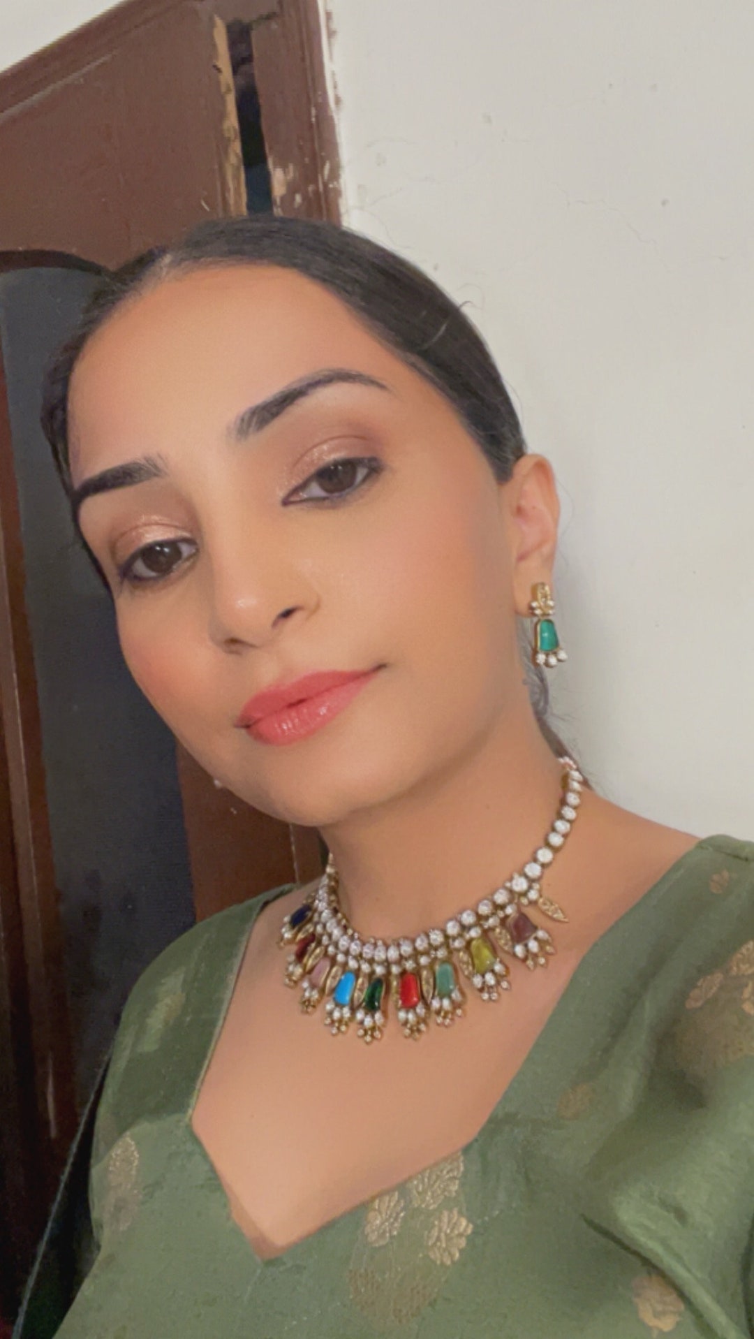 Uncut Kundan Set/ High End Quality Kundan/ Multi Color - Etsy Uncut Kundan Set/ High End Quality Kundan/ Multi Color - Etsy