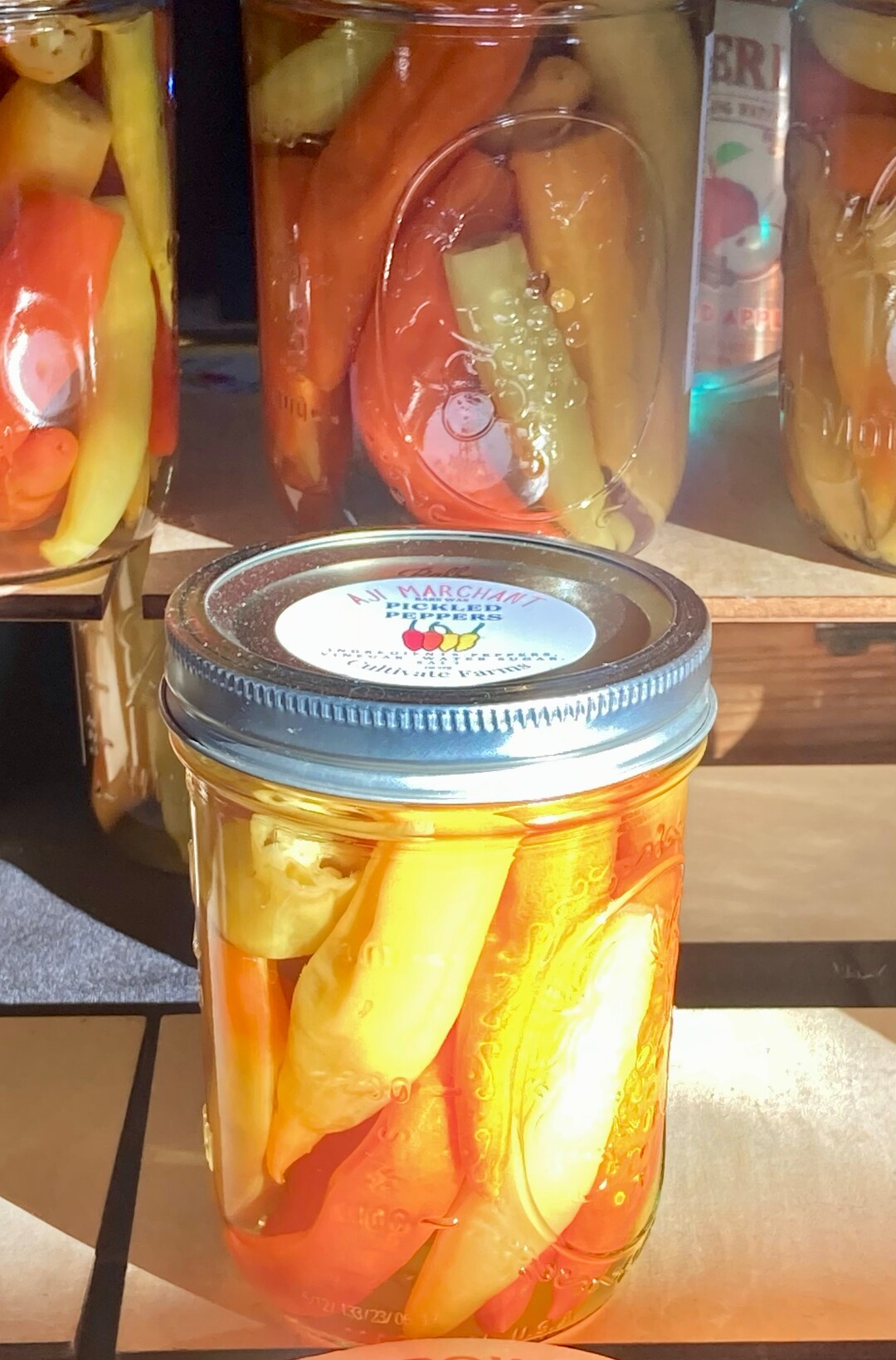 Very Rare Spicy Pickled Peppers, Small Batch, Farm Made, Certified ...