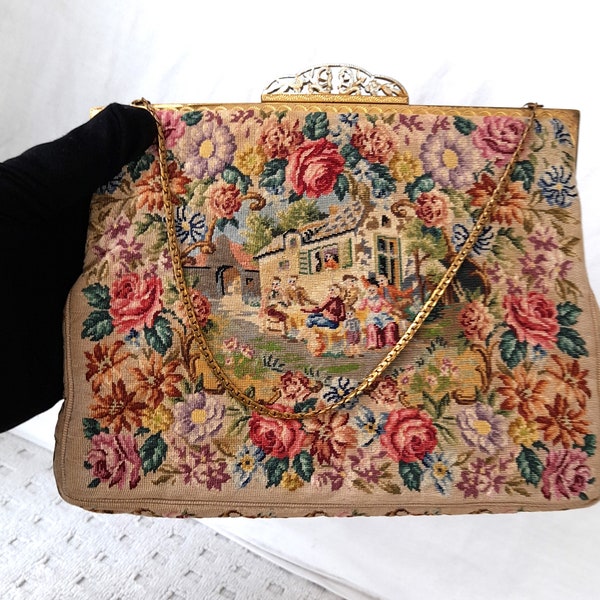 Petit Point Embroidery - Etsy