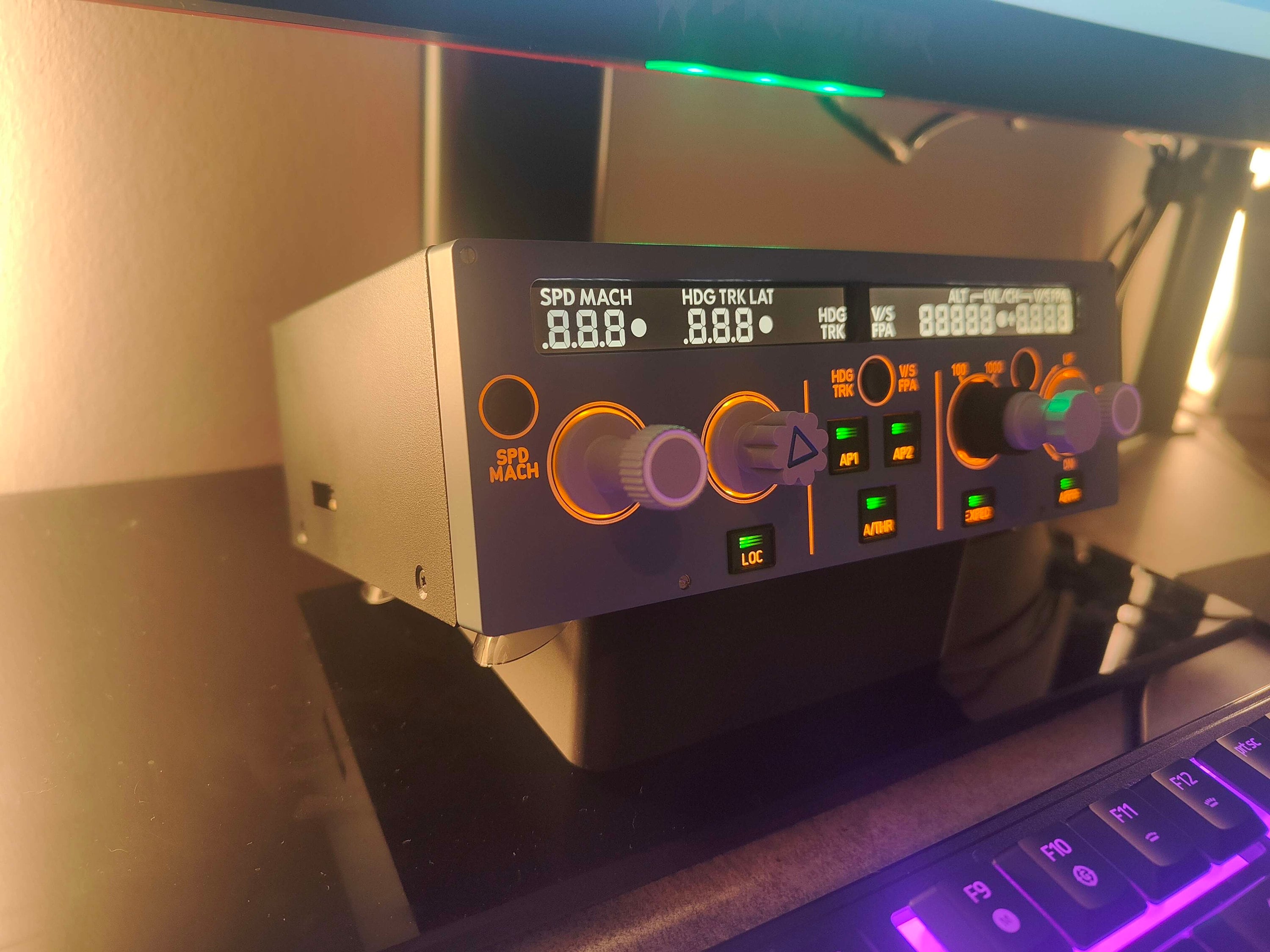 Minicockpit Minifcu 3d Printed Stand Premium Version - Etsy