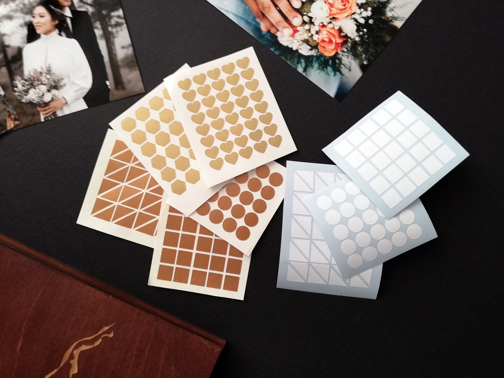 Photo Corners Stickers Scrapbook Sticker Stickers for Fixing - Etsy