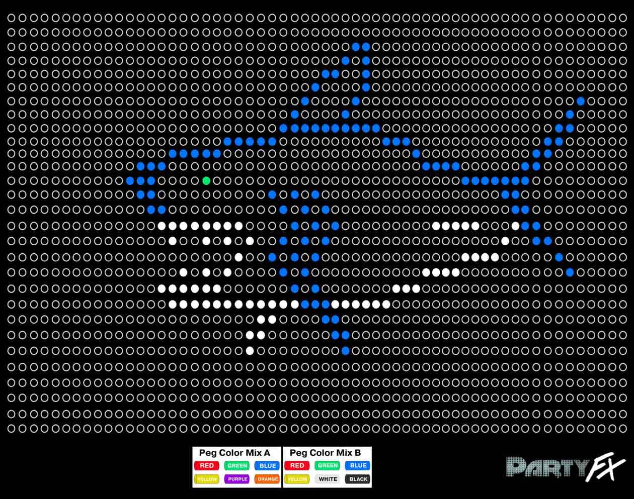 Giant Light Bright | Lite Brite | Light up Peg Board 4x4 | Jumbo ...