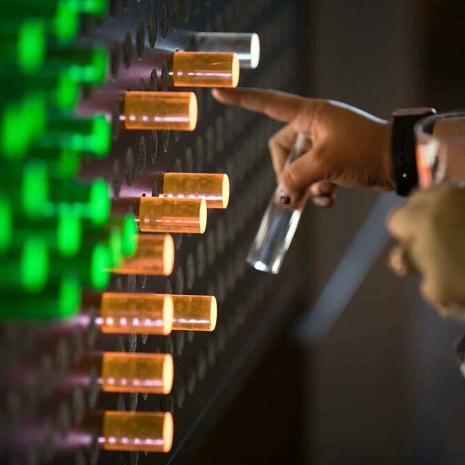 100 Giant Lite Brite Pegs | Light Bright Round Polished Clear Rods ...