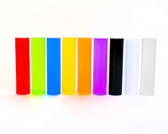 100 Giant Lite Brite Pegs | Light Bright Round Polished Clear Rods ...