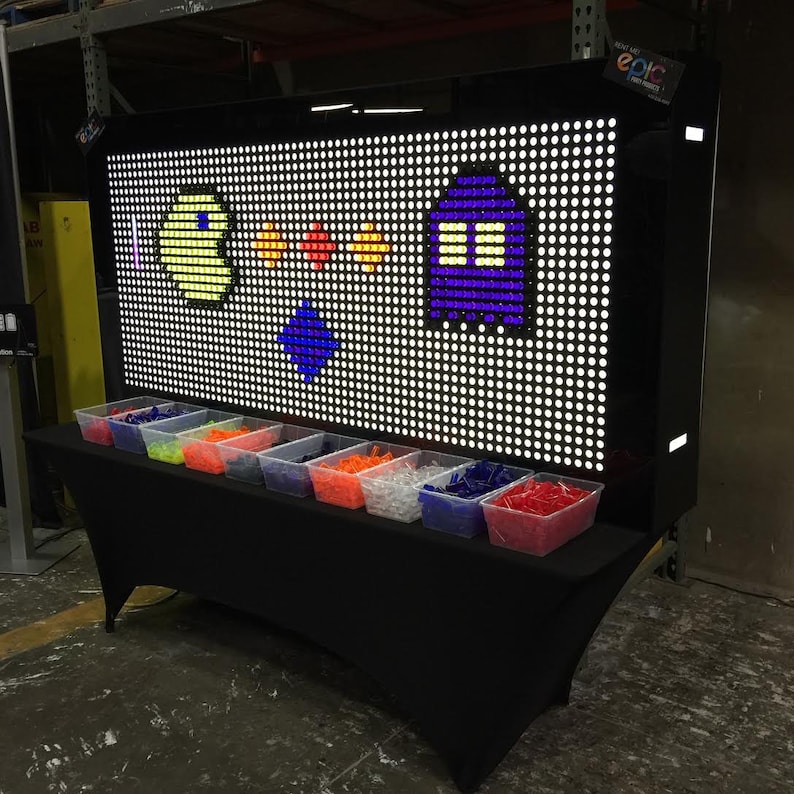 Giant Light Bright Lite Brite Light up Peg Board 4x8 - Etsy