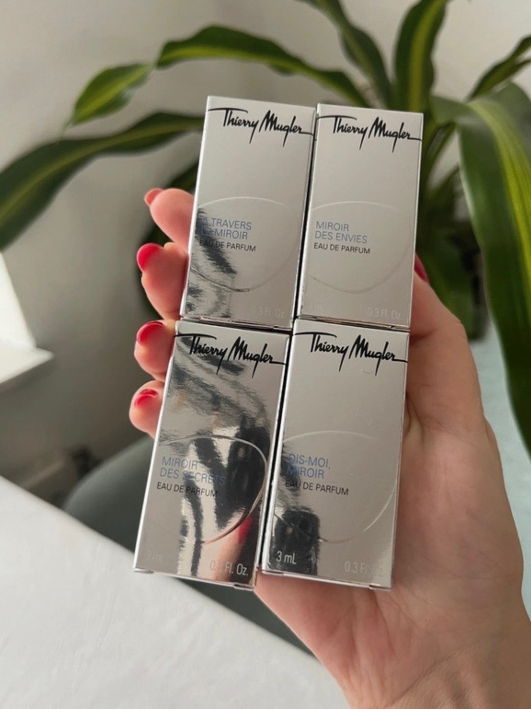 Tierry Mugler 4 X 3ml Mirror Set / Mini Parfum Set - Etsy