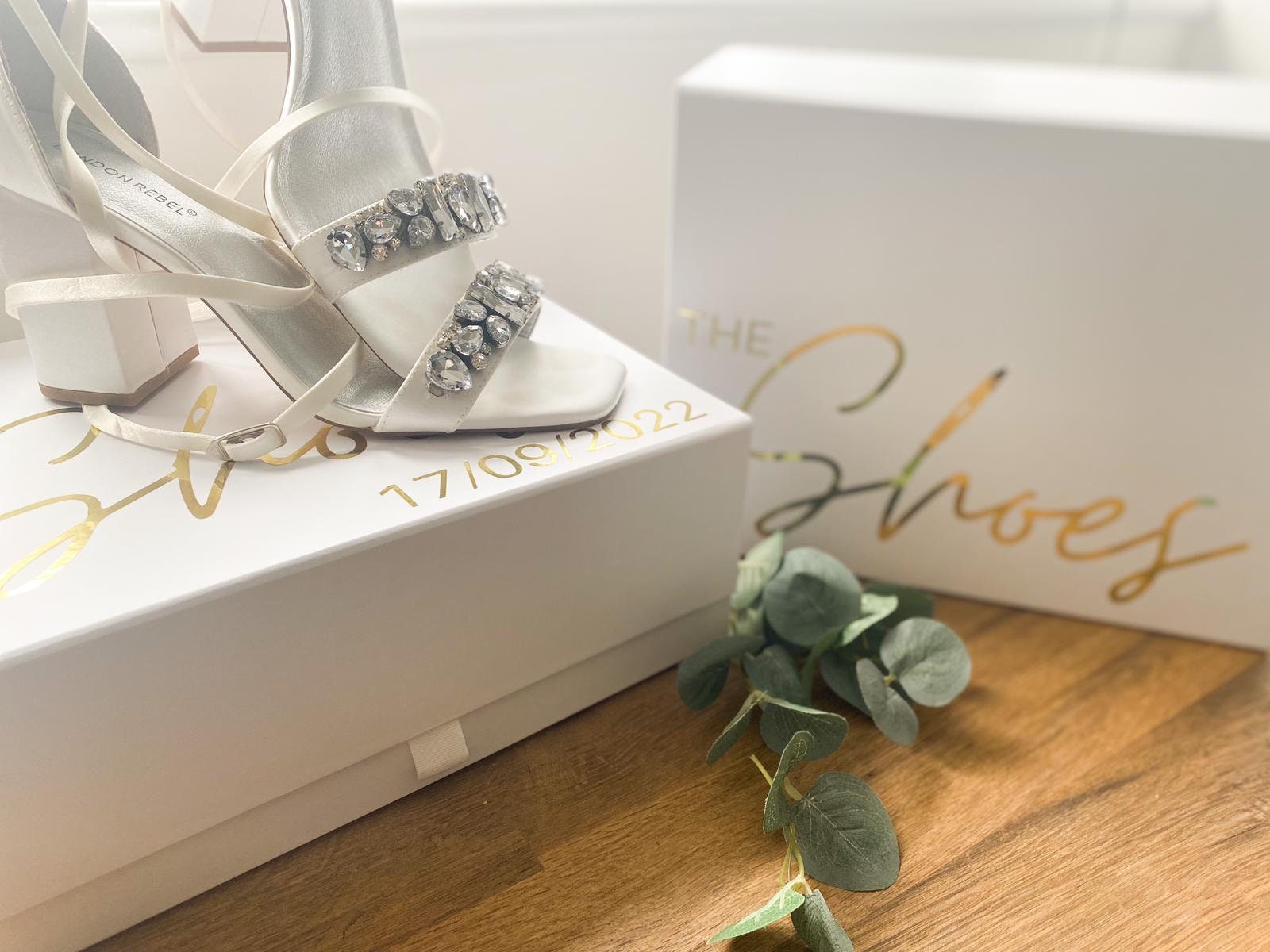 Luxury Wedding Shoes Box Gift Box With Optional - Etsy