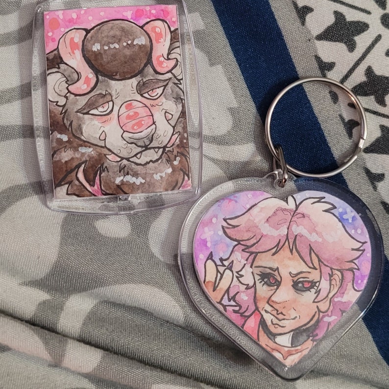 READ FIRST: Custom OC Handmade Keychains - Etsy