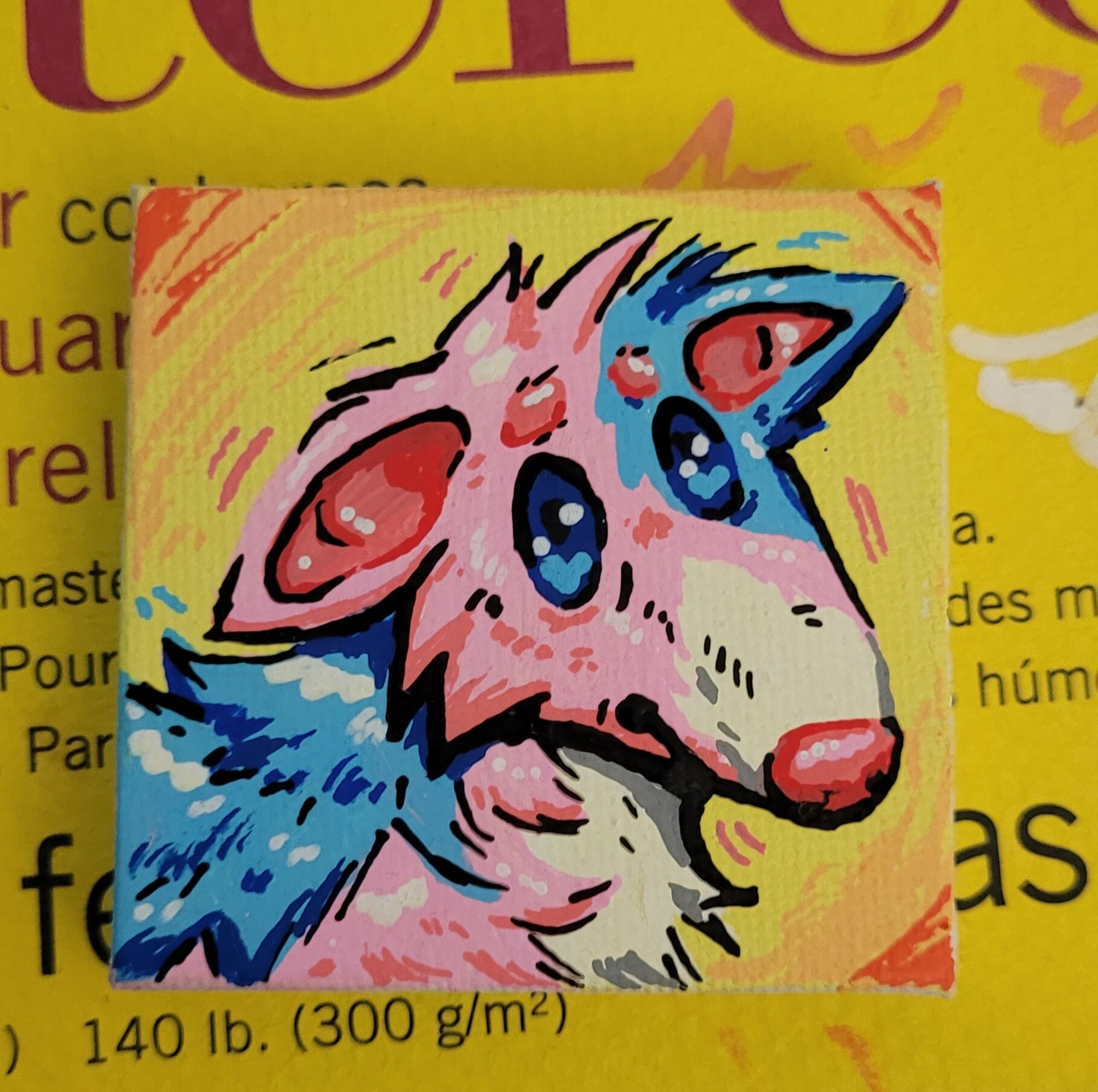 READ FIRST: Small Fursona Posca Portraits - Etsy
