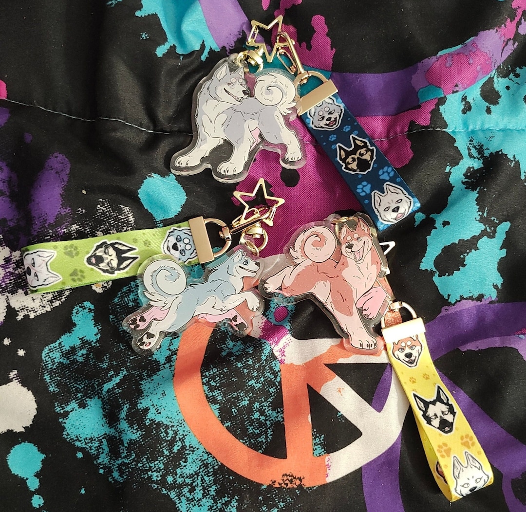 Silver Fang Lanyard Keychains - Etsy