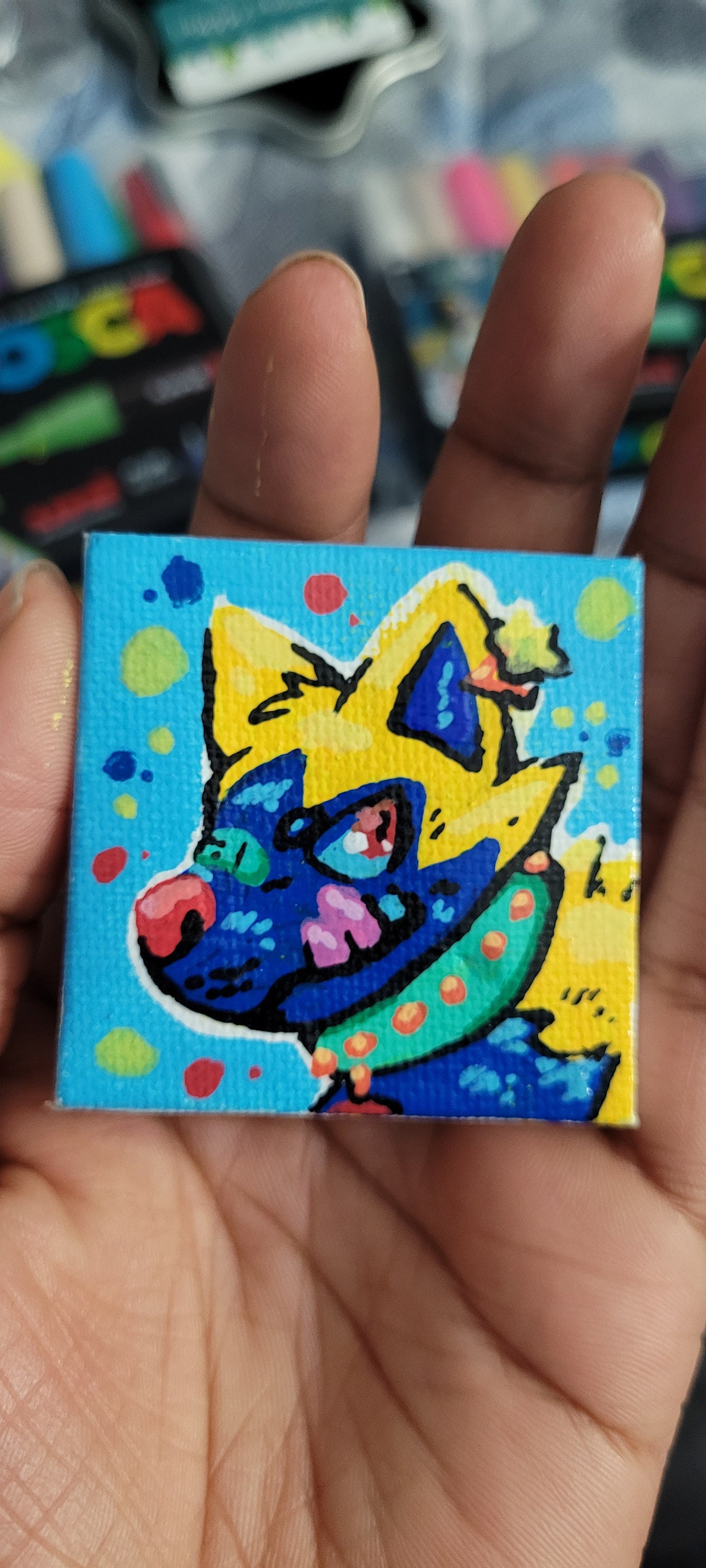 READ FIRST: Small Fursona Posca Portraits - Etsy