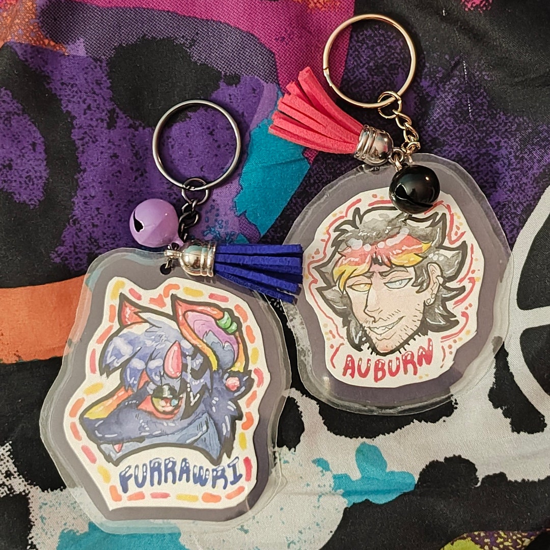 READ FIRST: Custom OC Badge Style Keychains - Etsy