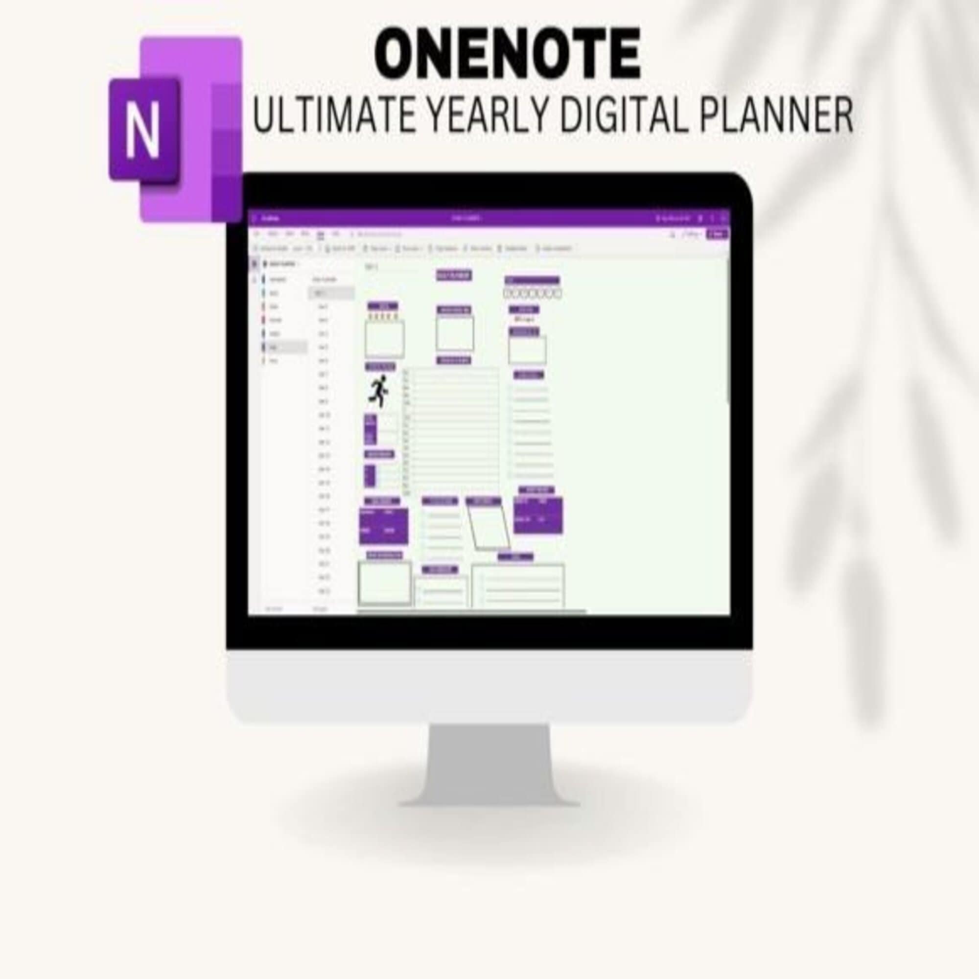 Onenote Planner Onenote Digital Planner Onenote Journal Notion Planner ...