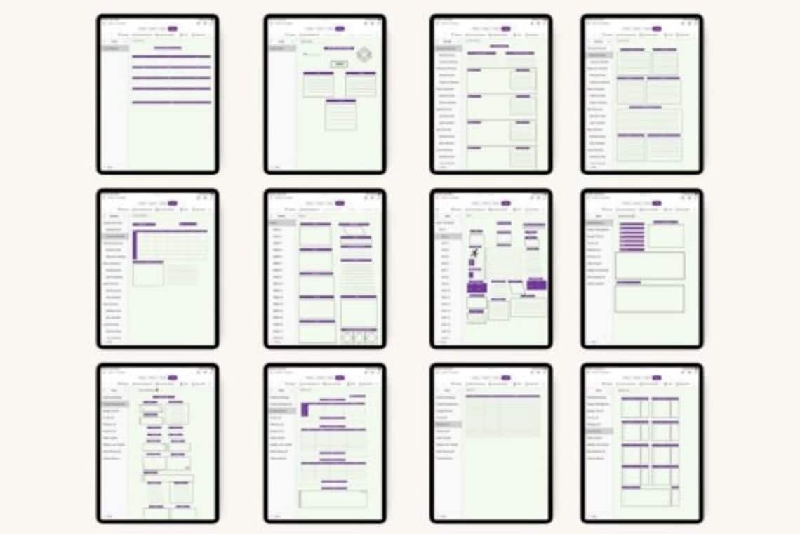 Onenote Planner Onenote Digital Planner Onenote Journal - Etsy