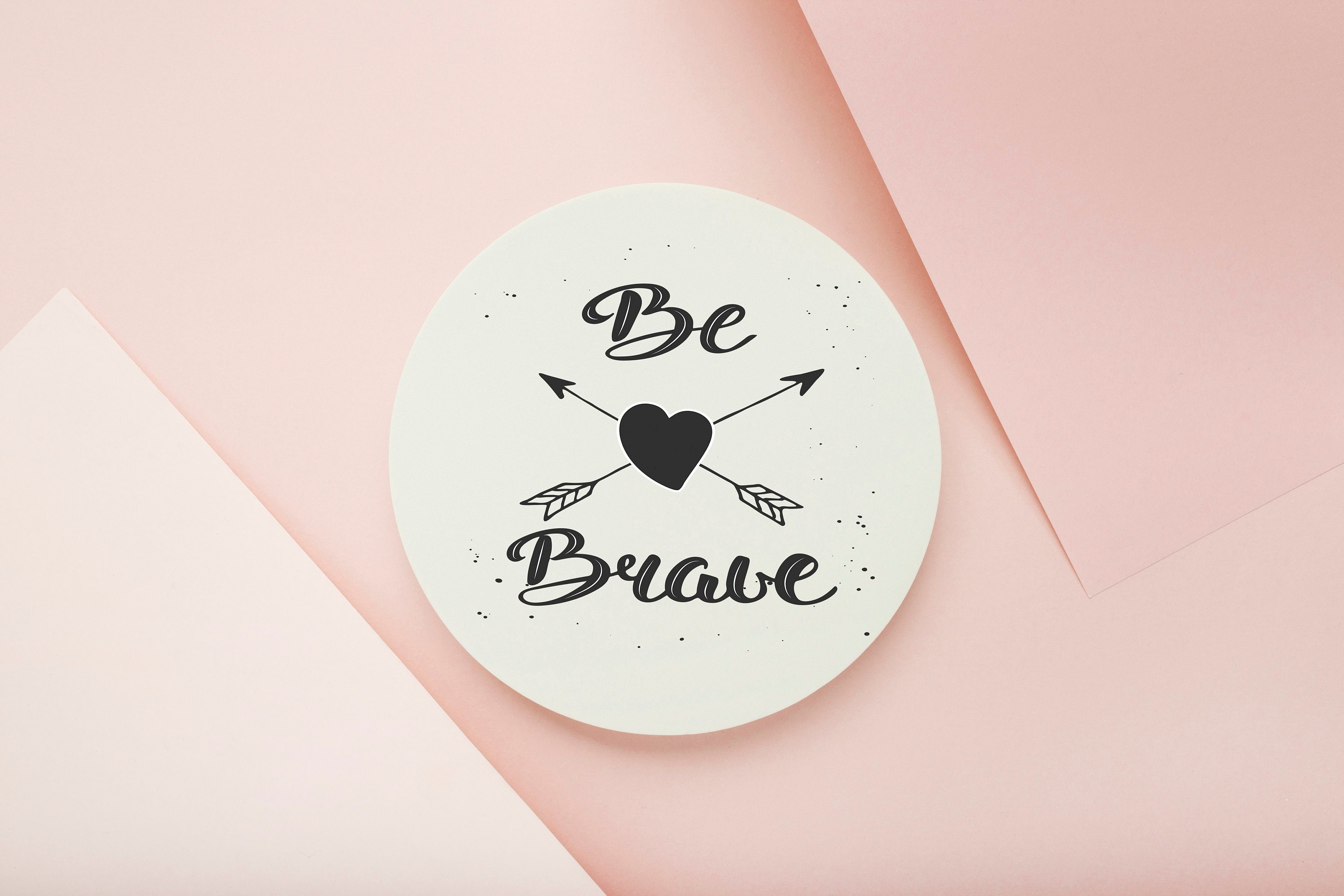 Be Brave Motivation Stickers Encouraging Stickers Positive Decal ...