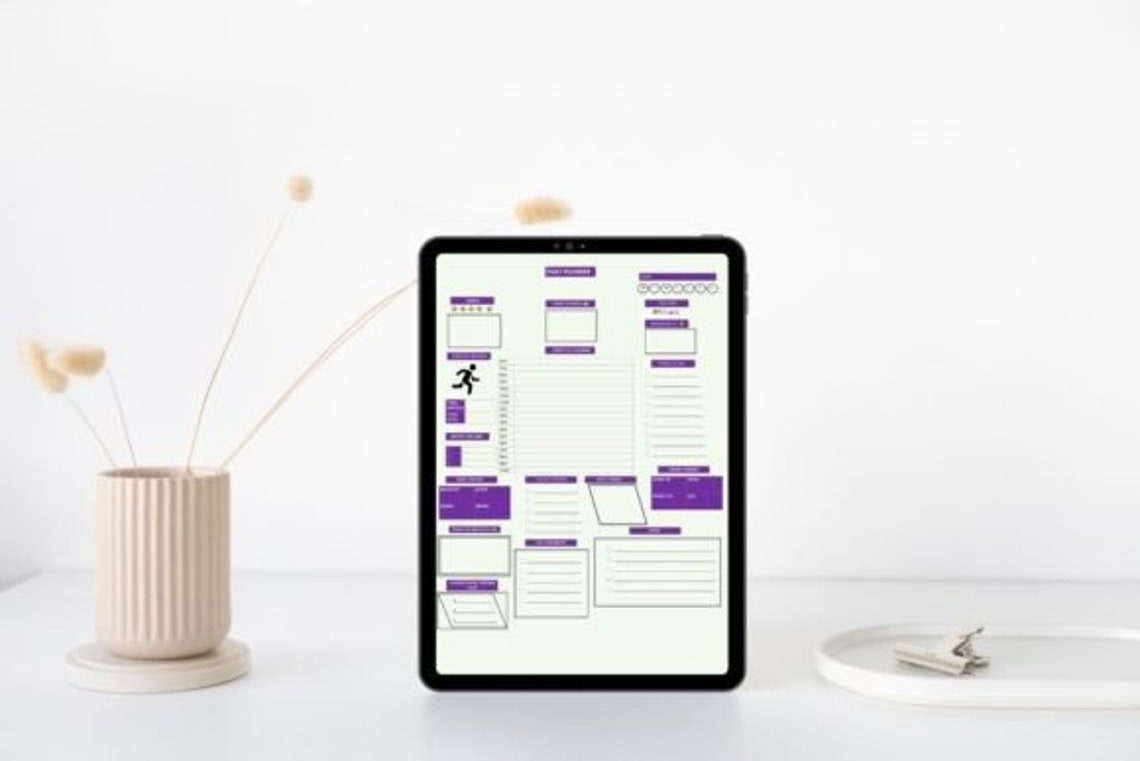 Onenote Planner Onenote Digital Planner Onenote Journal Notion Planner ...