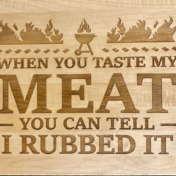 I Rub My Meat Svg - Etsy