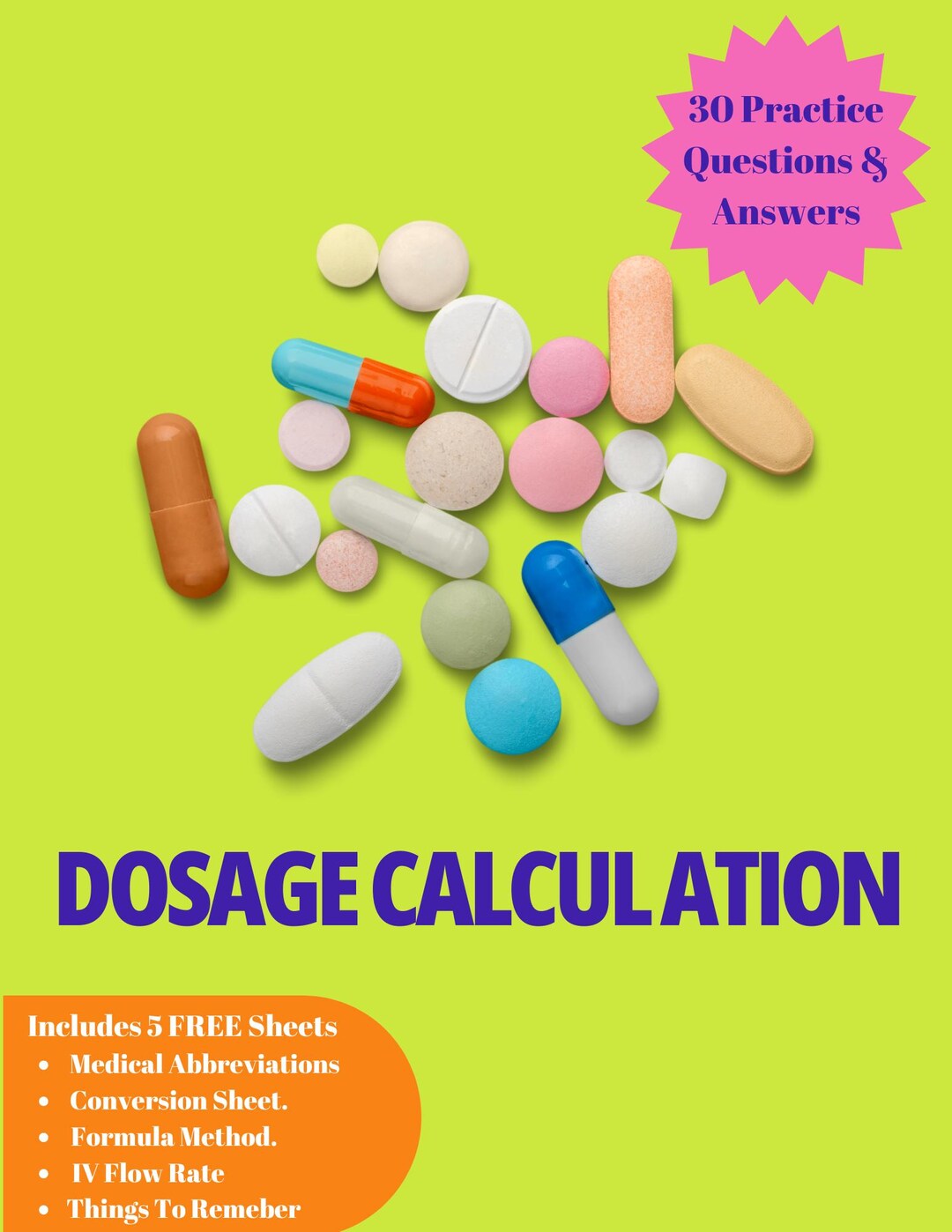 Mastering Dosage Calculations Nursing Student Study Guide Dosage