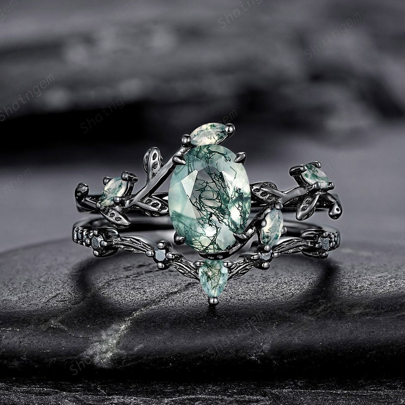 Gothic Engagement Rings - Etsy