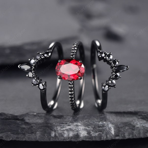 Black Gold Ruby - Etsy