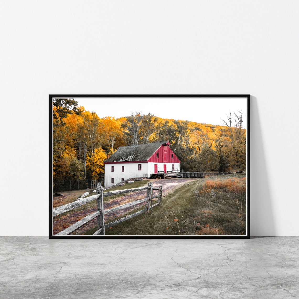 Rustic Barn Photography Print Bucks County Pennsylvania - Etsy