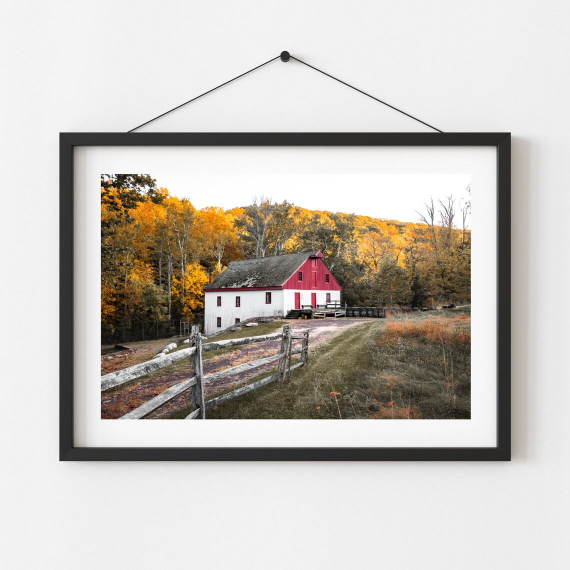 Rustic Barn Photography Print Bucks County Pennsylvania - Etsy