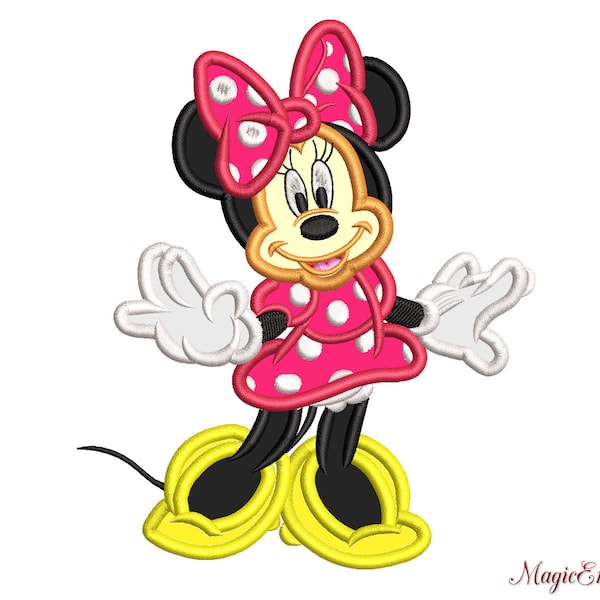 Minnie Applique - Etsy