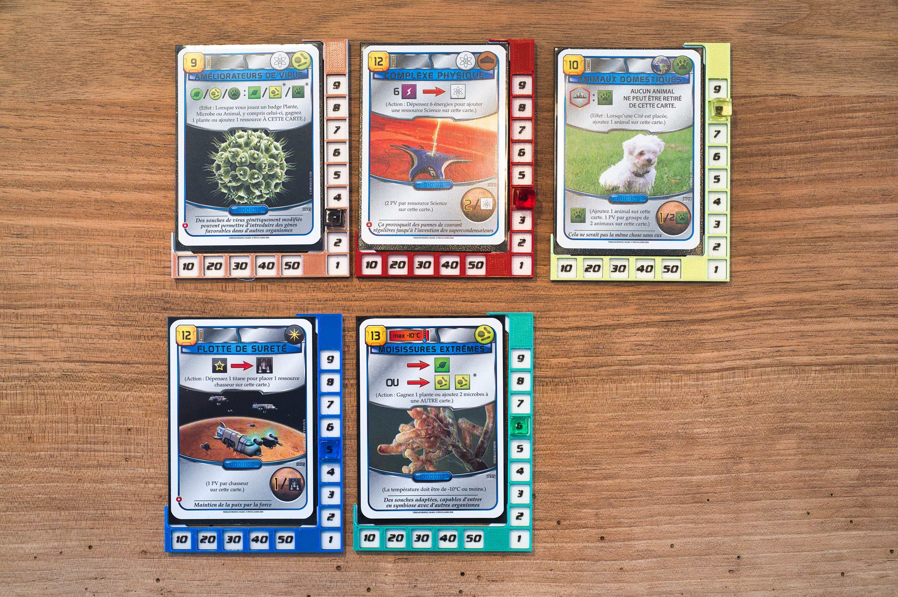 Terraforming Mars: 5 Resource Counters - Etsy