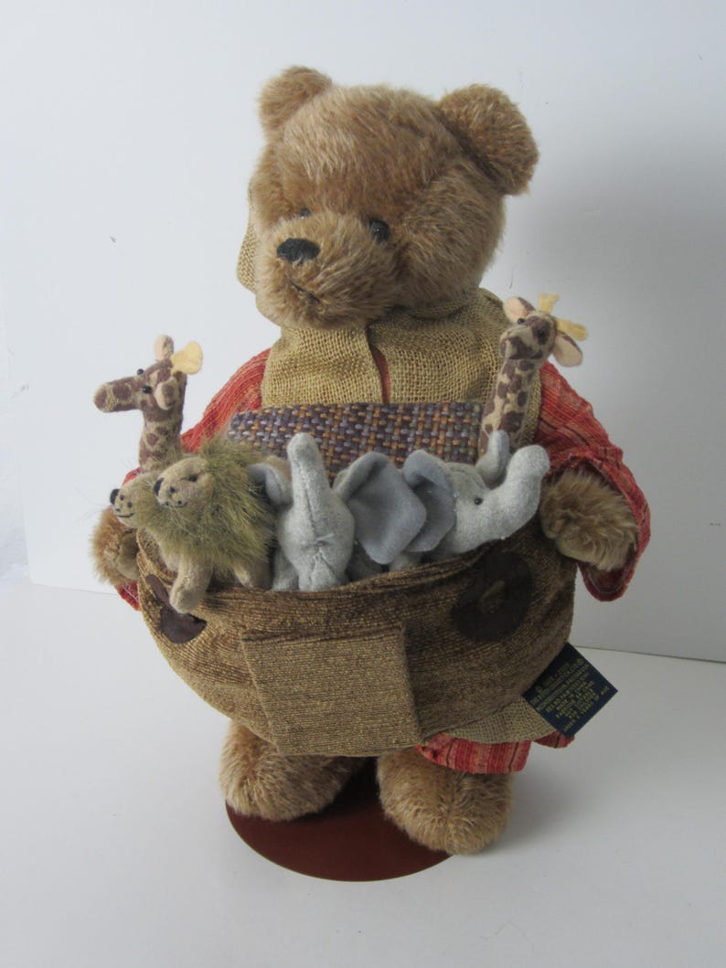 Boyds Bear Mr. Noah and Friends Ark Animals Best Dressed Head Bean NEW ...