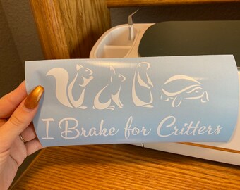 I Brake for Animals Magnet - Etsy