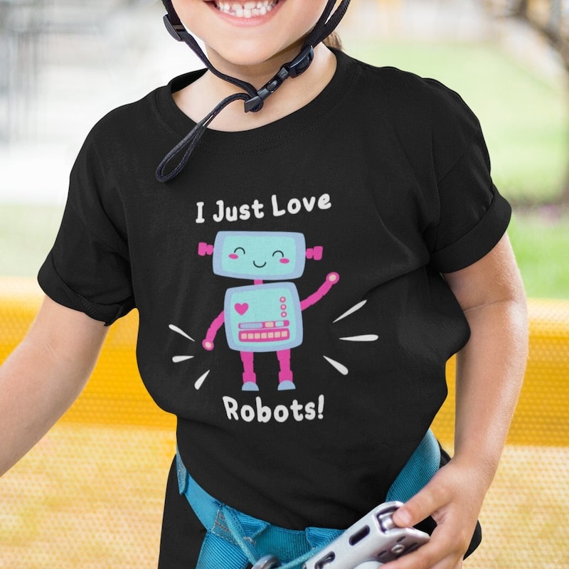Robot T Shirt - Etsy