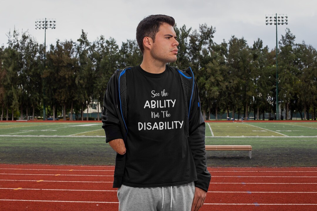 Disability Awareness T-shirt: See the Ability, Not Disability - Etsy UK