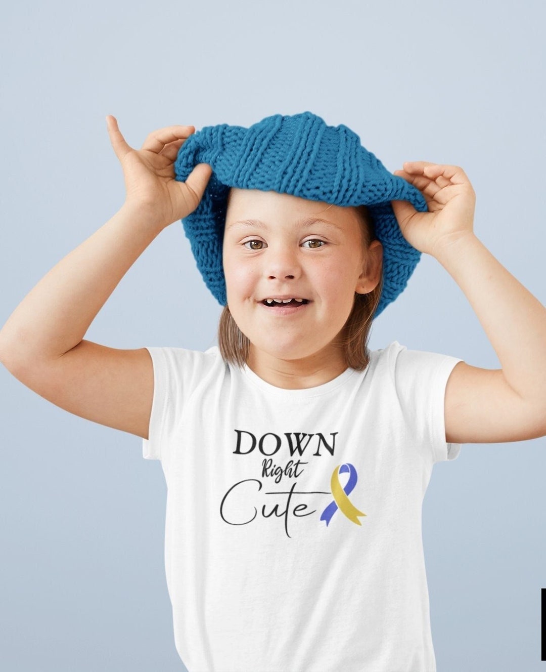 Downs Syndrome T-shirt - Downs Top - Down Syndrome - Down Right Cute ...